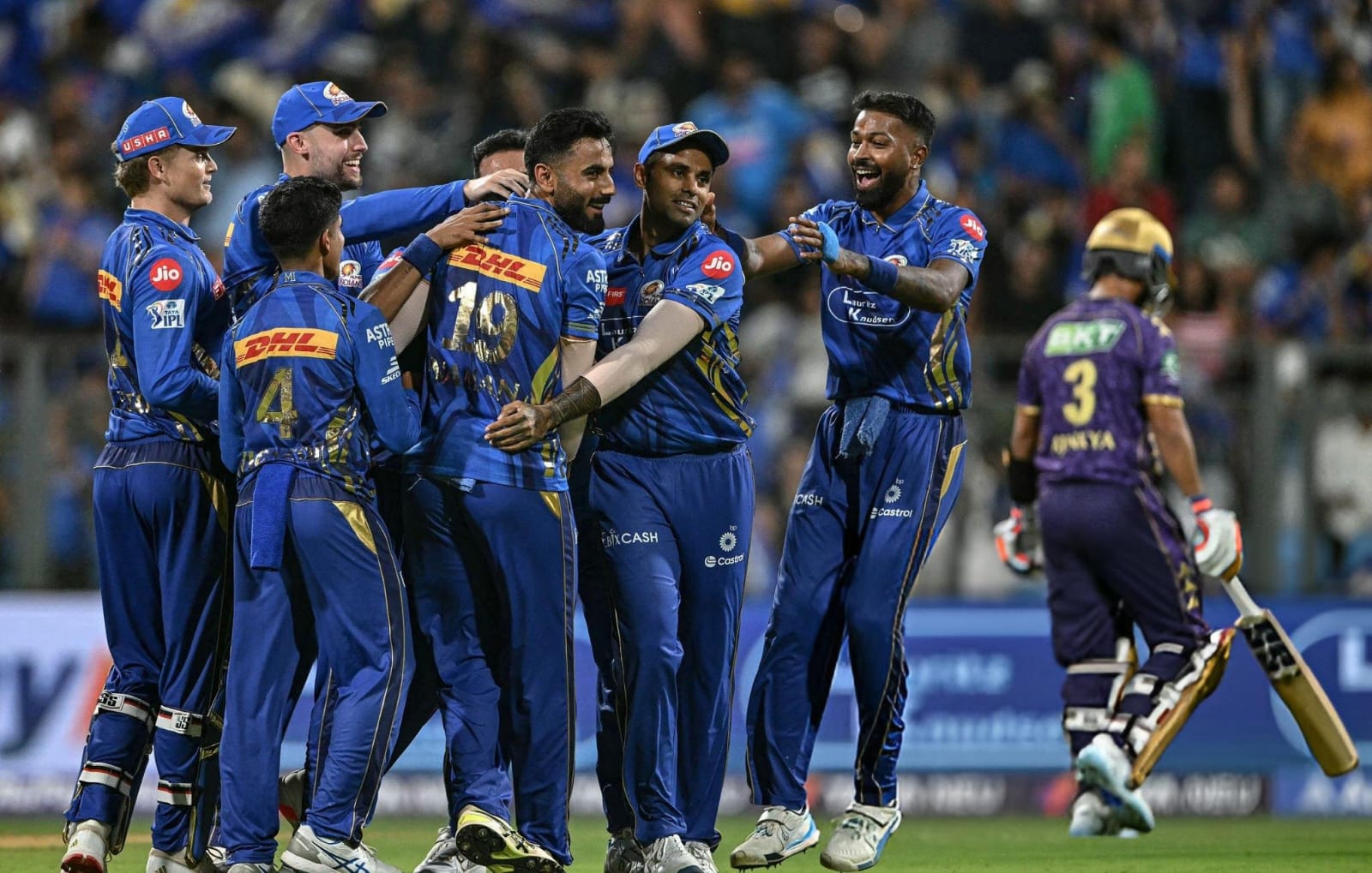 Ashwani Kumar shines on debut as MI thrash KKR by 8 wickets