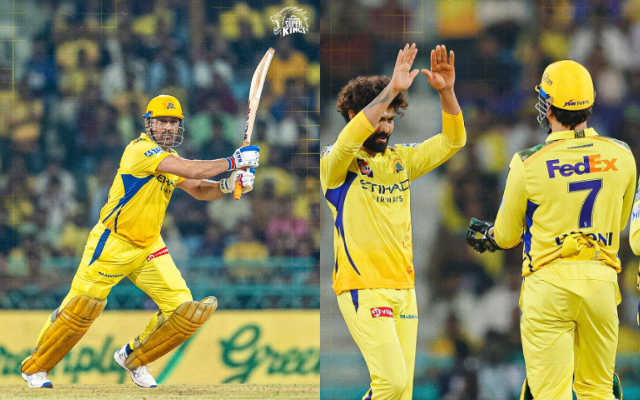 LSG vs CSK, IPL 2025: MS Dhoni Finishes Off in Style in Lucknow